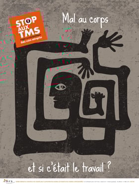 Nouvelles affiches INRS sur la prévention des TMS