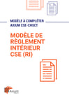 [Ressource] Modèle de règlement intérieur CSE