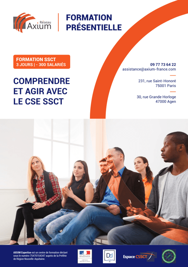 Découvrez notre programme de formation SSCT - Espace CSSCT
